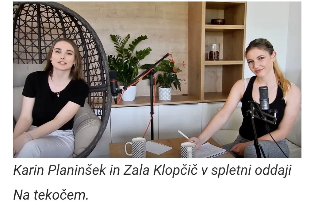 Zala Klopčič on Twitter: "Komentarji pod to objavo povedo vse🤭 @Na_tekocem @KarinPlaninsek"