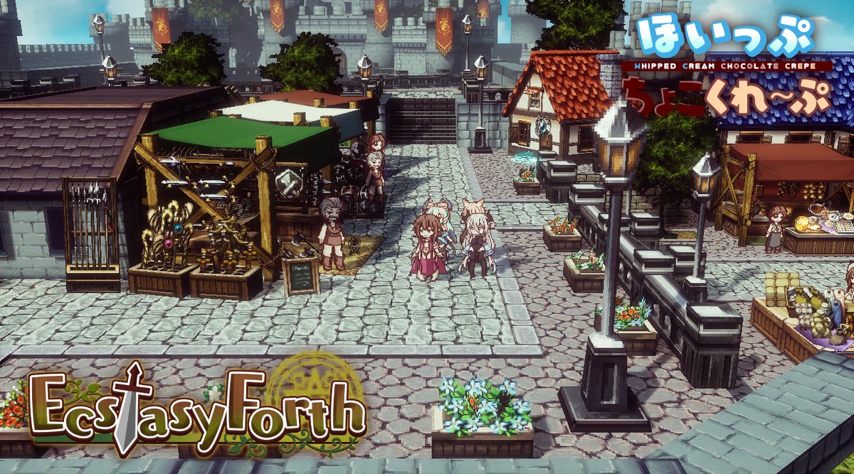 旺海ちせ Ohmi Chise on Twitter: "EcstasyForthは王道のような正統派のようなファンタジーなRPGを進化させました～って感じのいめーじで作っていますのですじゃ"