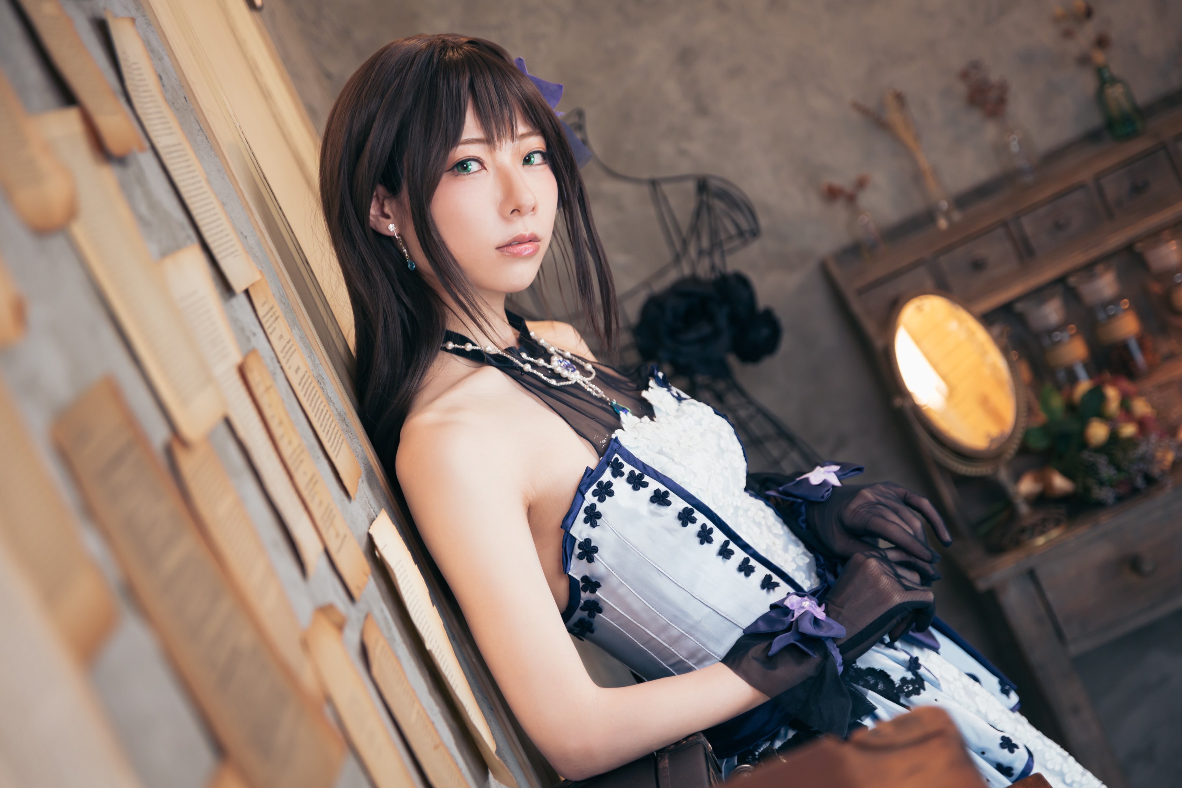 Simuna on Twitter: "#cosplay THE IDOLM@STER CINDERELLA GIRLS エターナルブルーム 渋谷凛 + #2 cosplayer.@rosy ...
