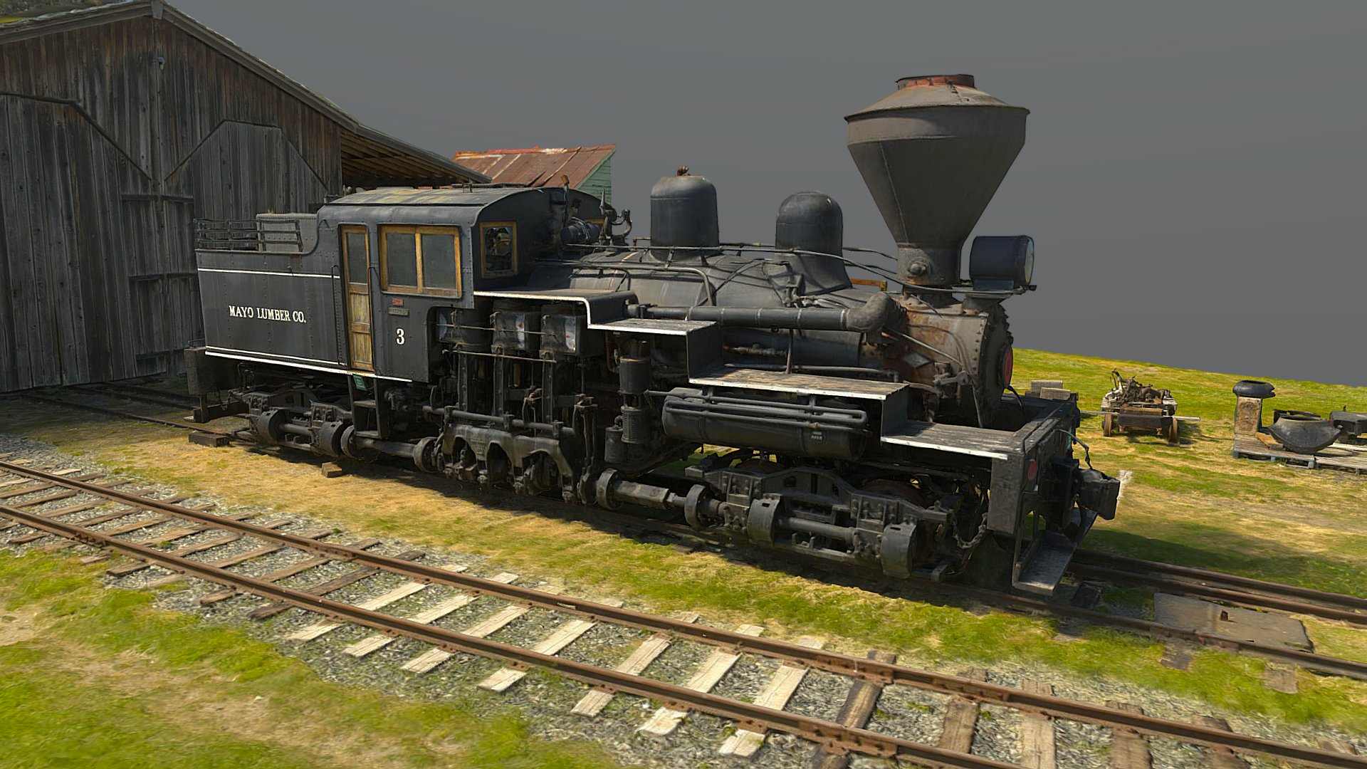 Shay Locomotive Wallpaper