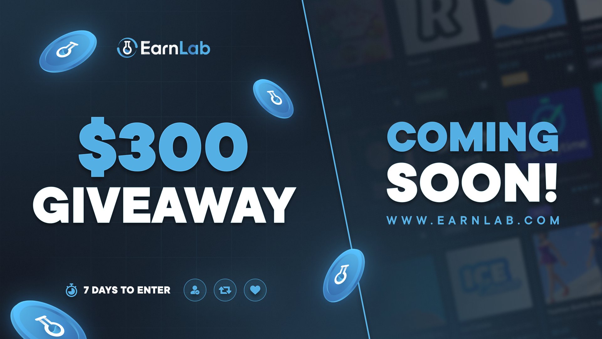 EarnLab.com on Twitter: "$300 GIVEAWAY! 🎉🥳 How to enter: • Follow us @earnlabcom • Retweet ...