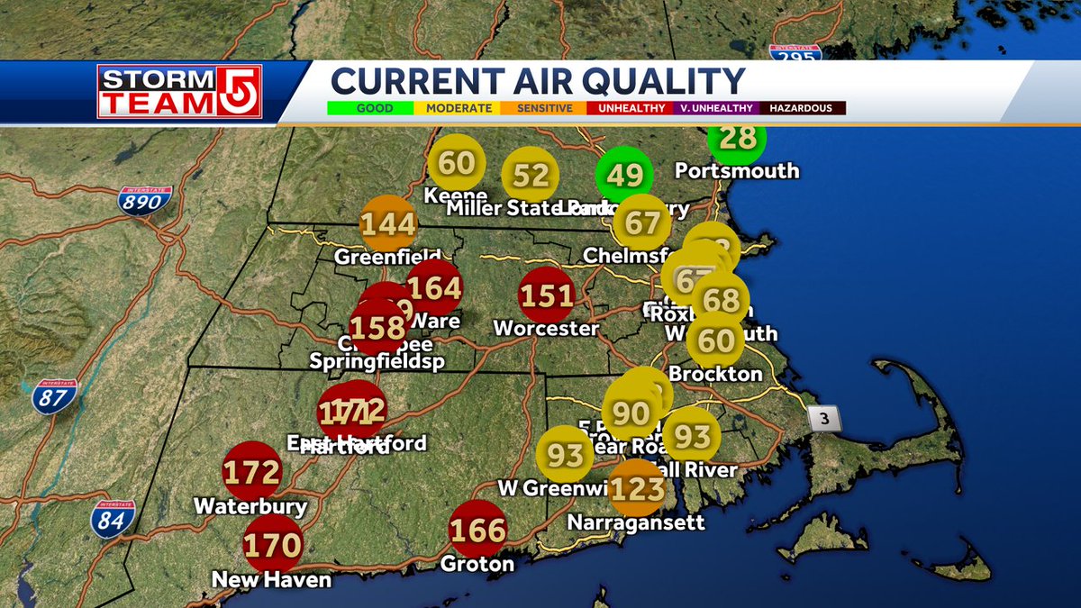 Cindy Fitzgibbon On Twitter Air Quality At 6am Showing Unhealthy