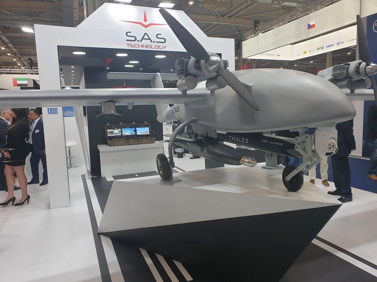 Βασίλης Βενιέρης on Twitter: "Defea 2023 Highlights 🇬🇷 και 🇨🇾 παρουσίας UAVs: Τάλως 2 UCAV της ...