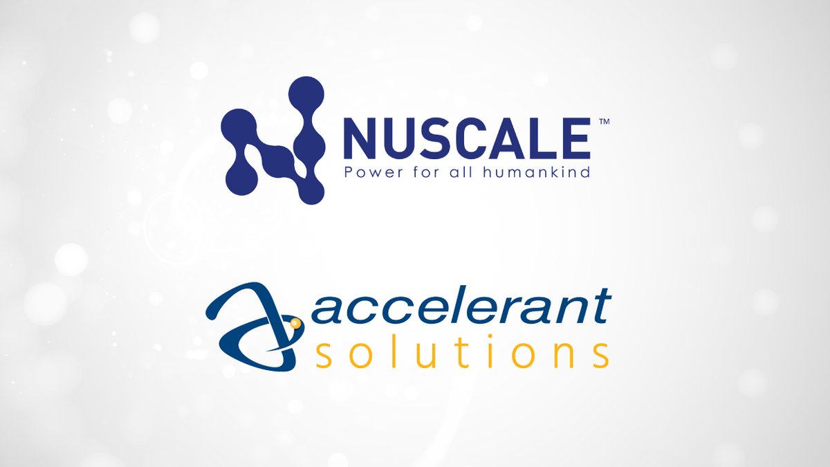 NuScale Power on Twitter: "PRESS RELEASE: NuScale Power Partners with Accelerant Solutions to ...