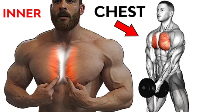 Chest Training - 6 workouts that make the inner chest line sculpted ...