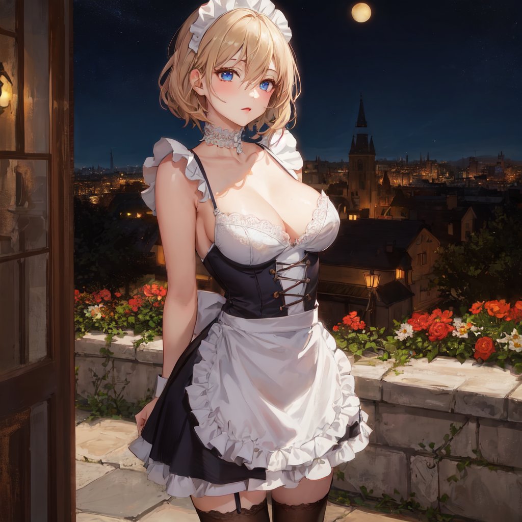 Luna🌙 on Twitter: "私がいなくて寂しい？ #AIイラスト #AIart"