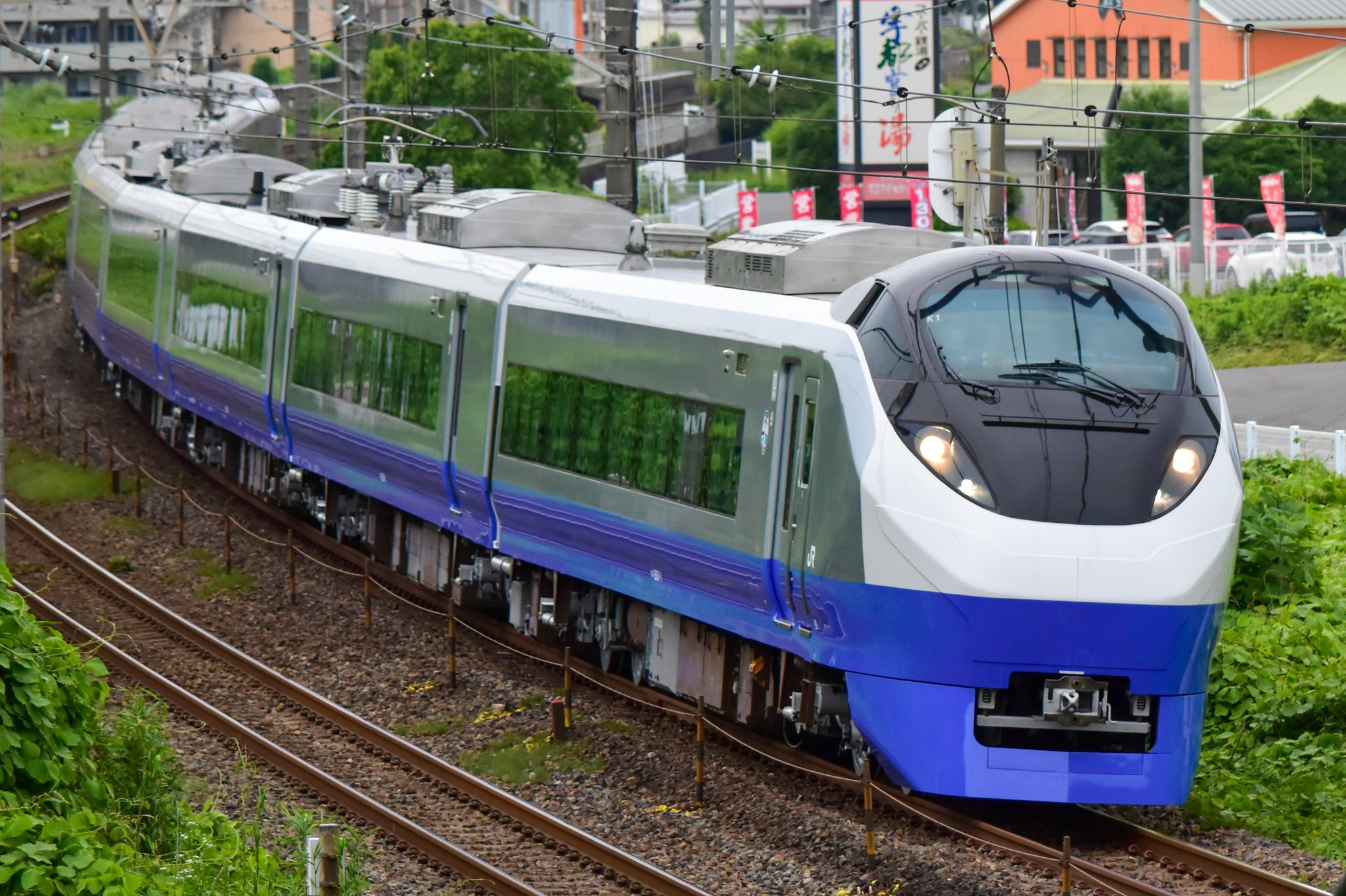 宮ミヤ on Twitter: "6/8 回8126M KY出場 E657系K1編成(ブルーオーシャン) 657系の青かっこいいですね https://t.co/rUS9sUelHC ...