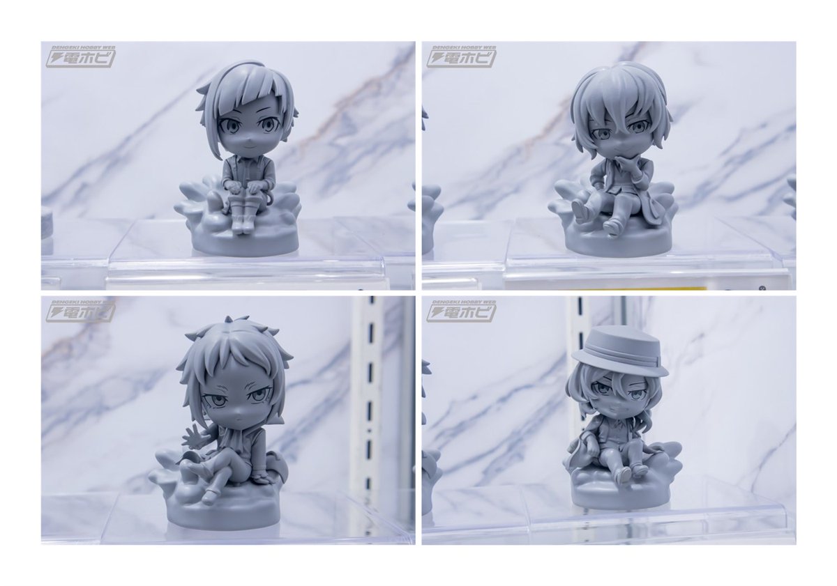 電撃ホビーウェブ on Twitter: "『文豪ストレイドッグス』のコイン型電子マネー対応フィギュアキーホルダー「きゃらぺいっ！」が展示！ 中島敦 太宰治 芥川龍之介 中原中也 https ...