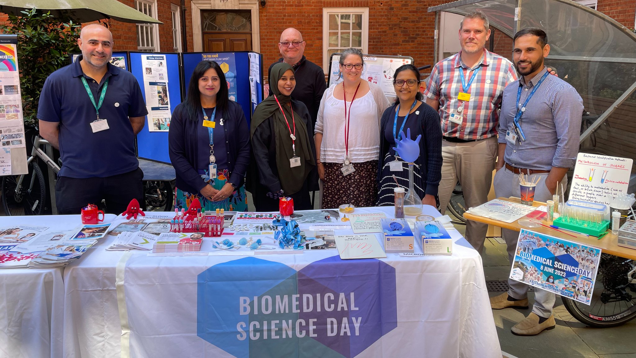 The London Clinic on Twitter: "Happy #BiomedicalScienceDay2023! 🎉🔬 Members of our Pathology team ...