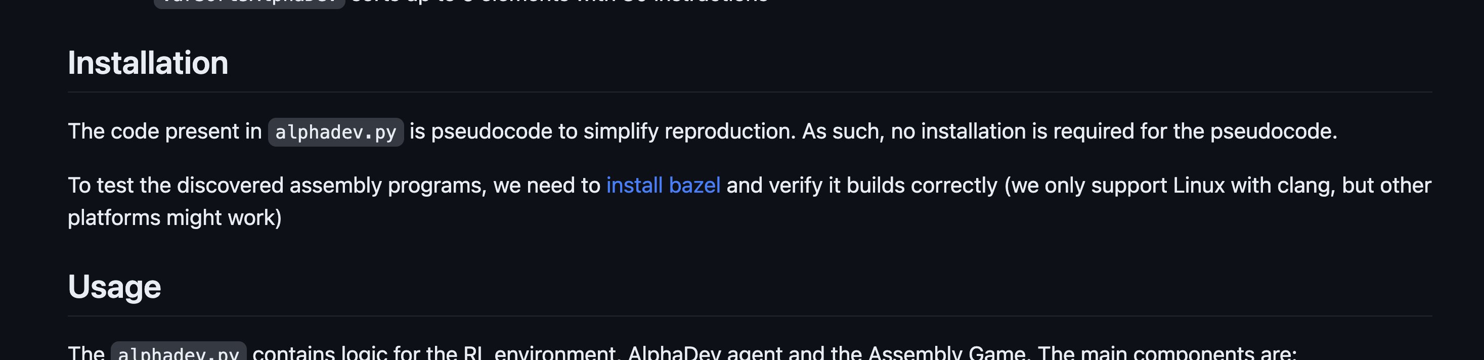 Maxime Labonne on Twitter: "@omarsar0 The entire AlphaDev code is just one Python file: https ...