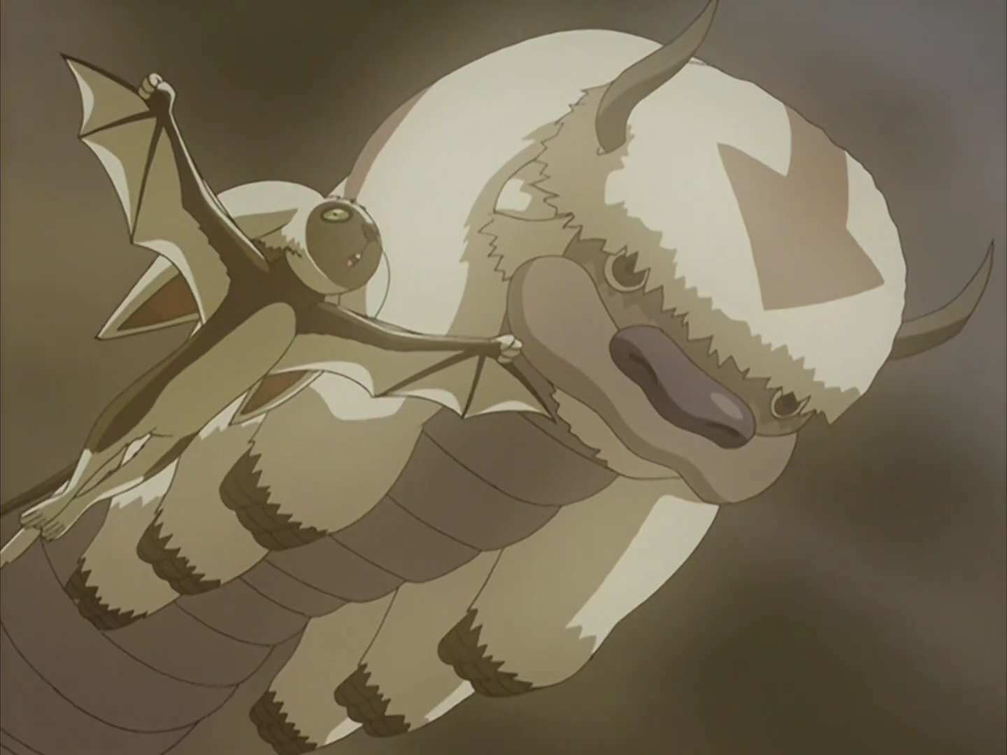 Avatar The Last Airbender Momo Flying