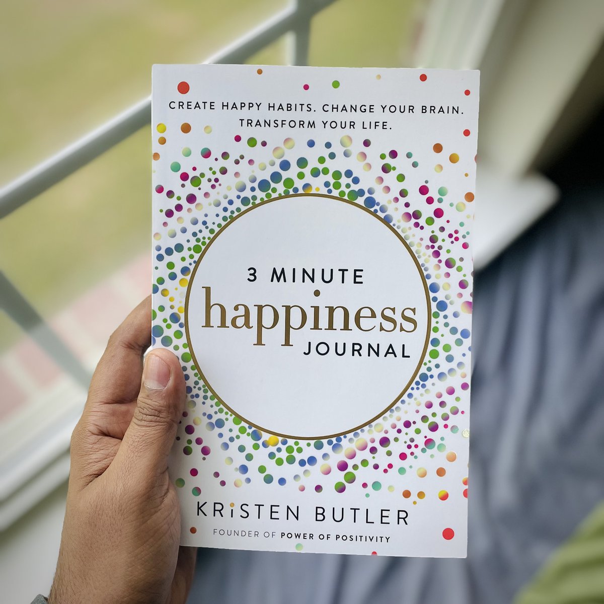 “3 Minute Happiness Journal by Kristen Butler” In this journal, Kristen ...