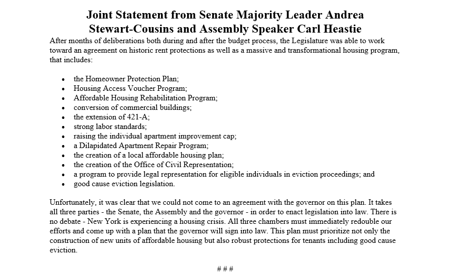 Majority Leader Example