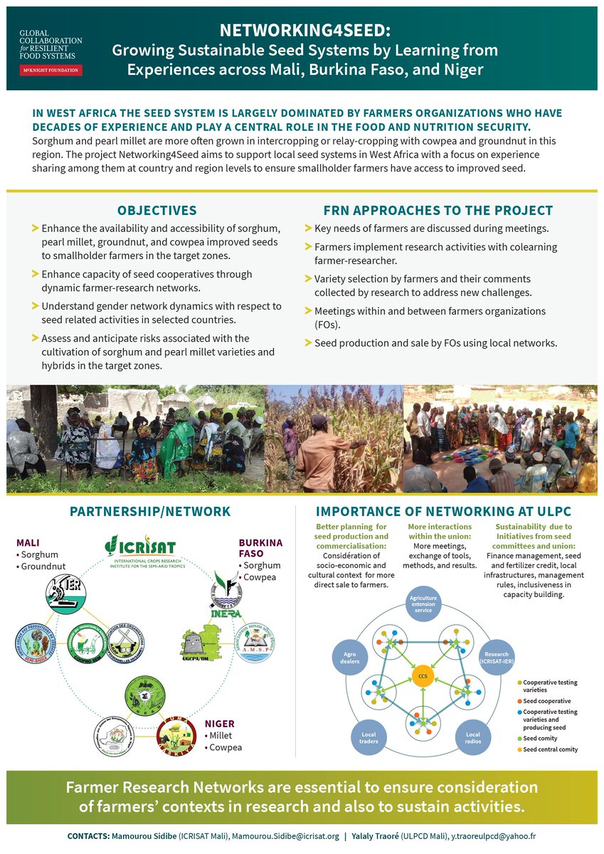 McKnight Foundation on Twitter: "Projects shared at @21CentSorgh2023 by ...