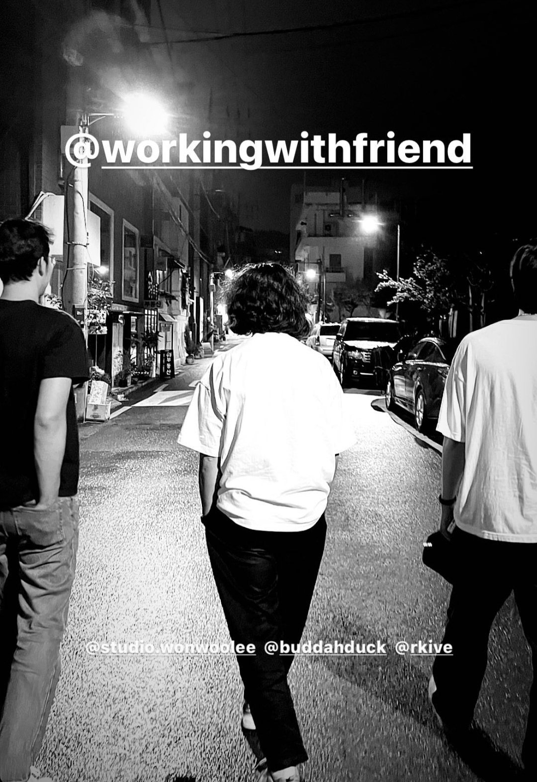 KNJ Fanpage on Twitter: "Creative director Jae Huh via Instagram story He tagged #RM, Wonwoo Lee ...