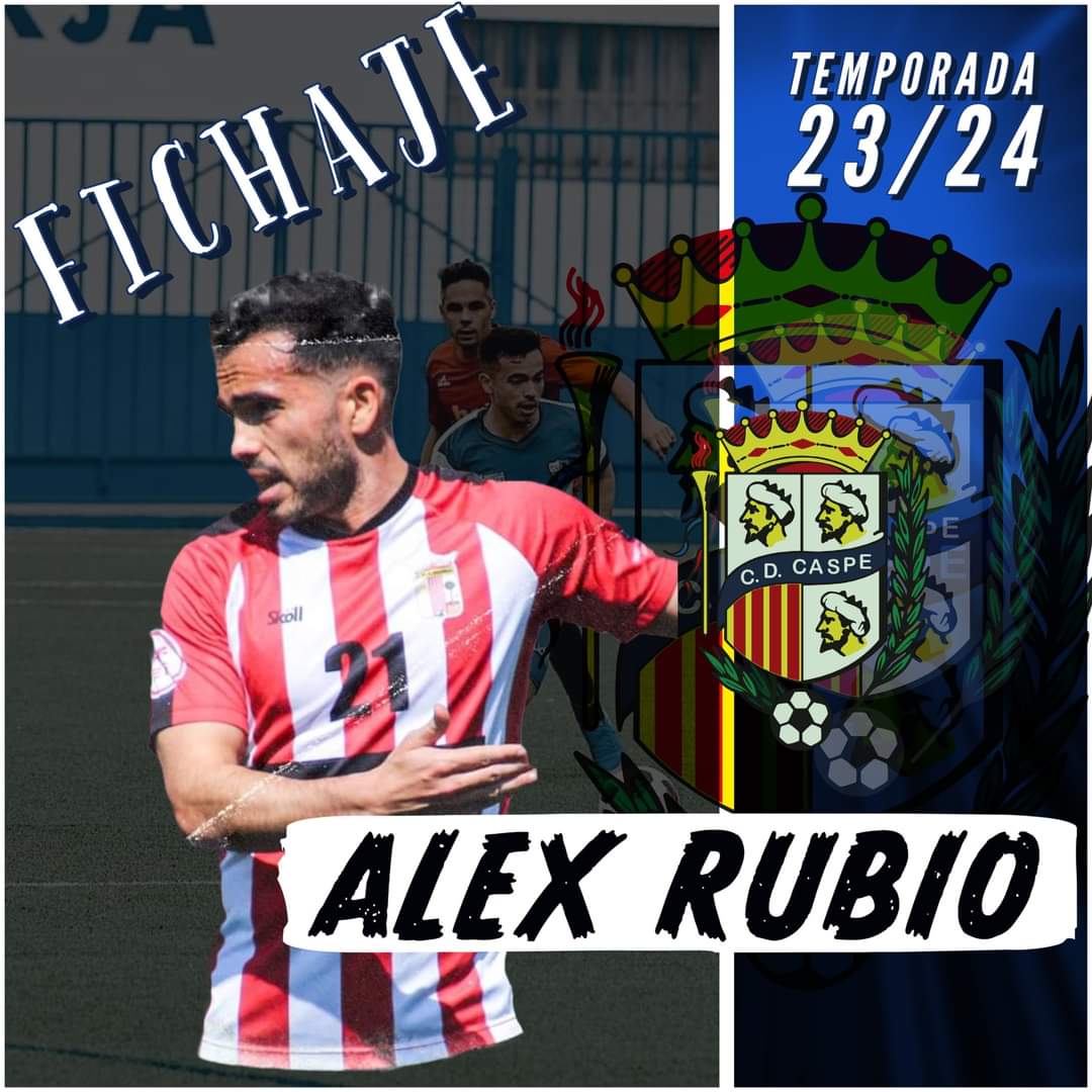 CDCASPE_ OFICIAL on Twitter: "💥 ALEX RUBIO! ️ Nueva incorporación en los Rosales con la llegada ...