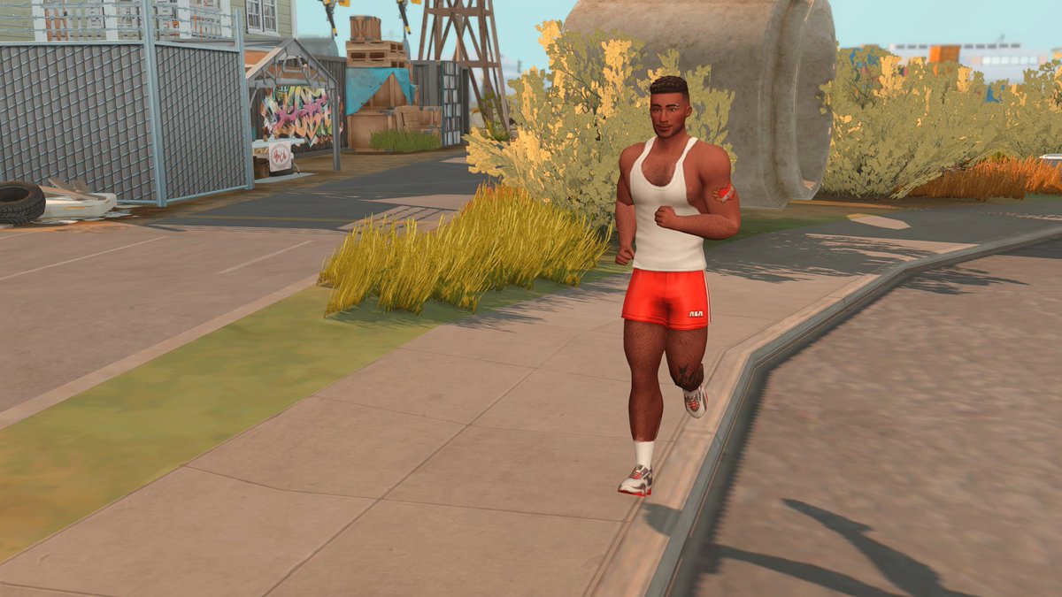 isaac (they/he) on Twitter: "marcus jogged by so this is my marcus flex appreciation post 😍"