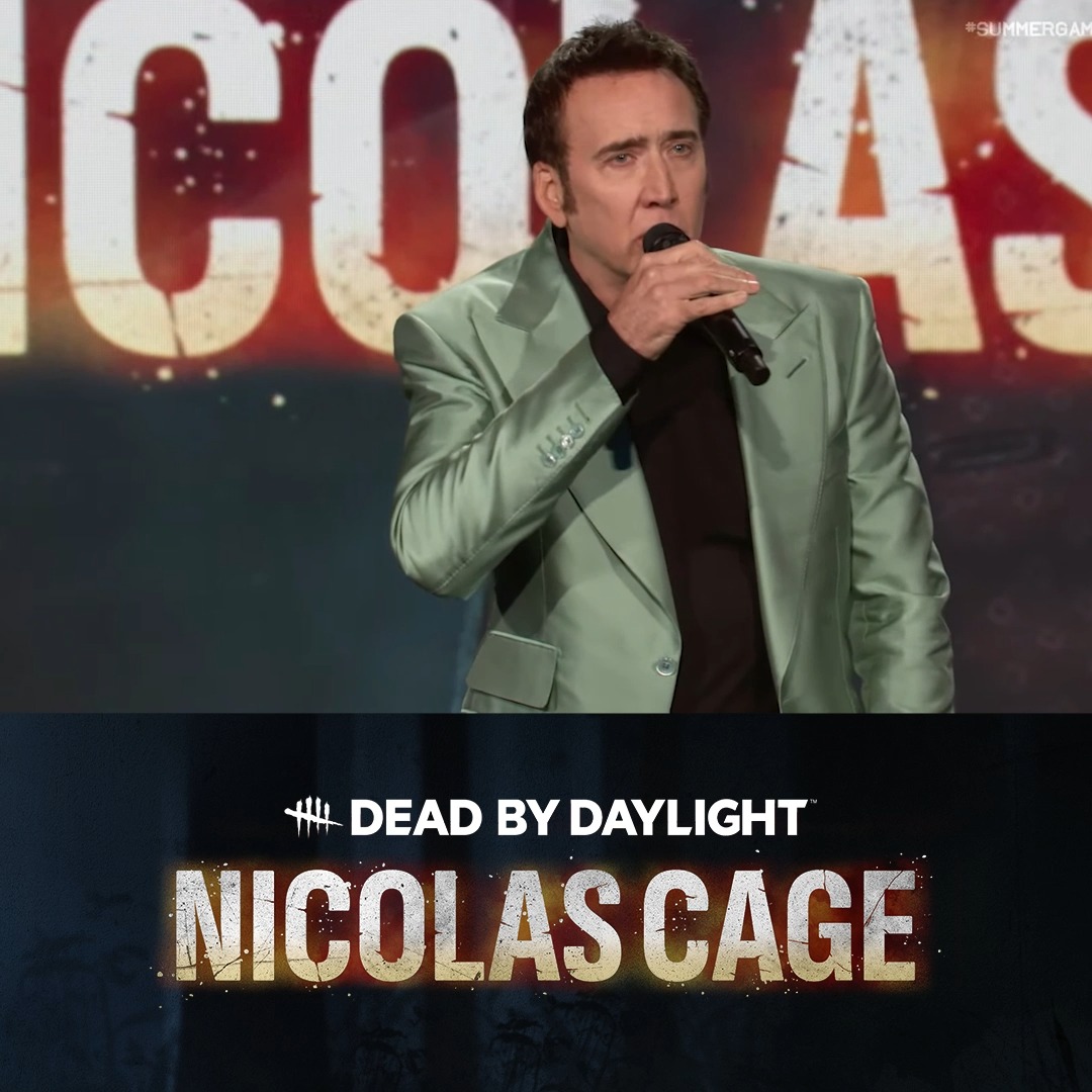 Dead by Daylight ES on Twitter: "RT @DeadbyDaylight: Nicolas Cage at the Summer Game Fest ...