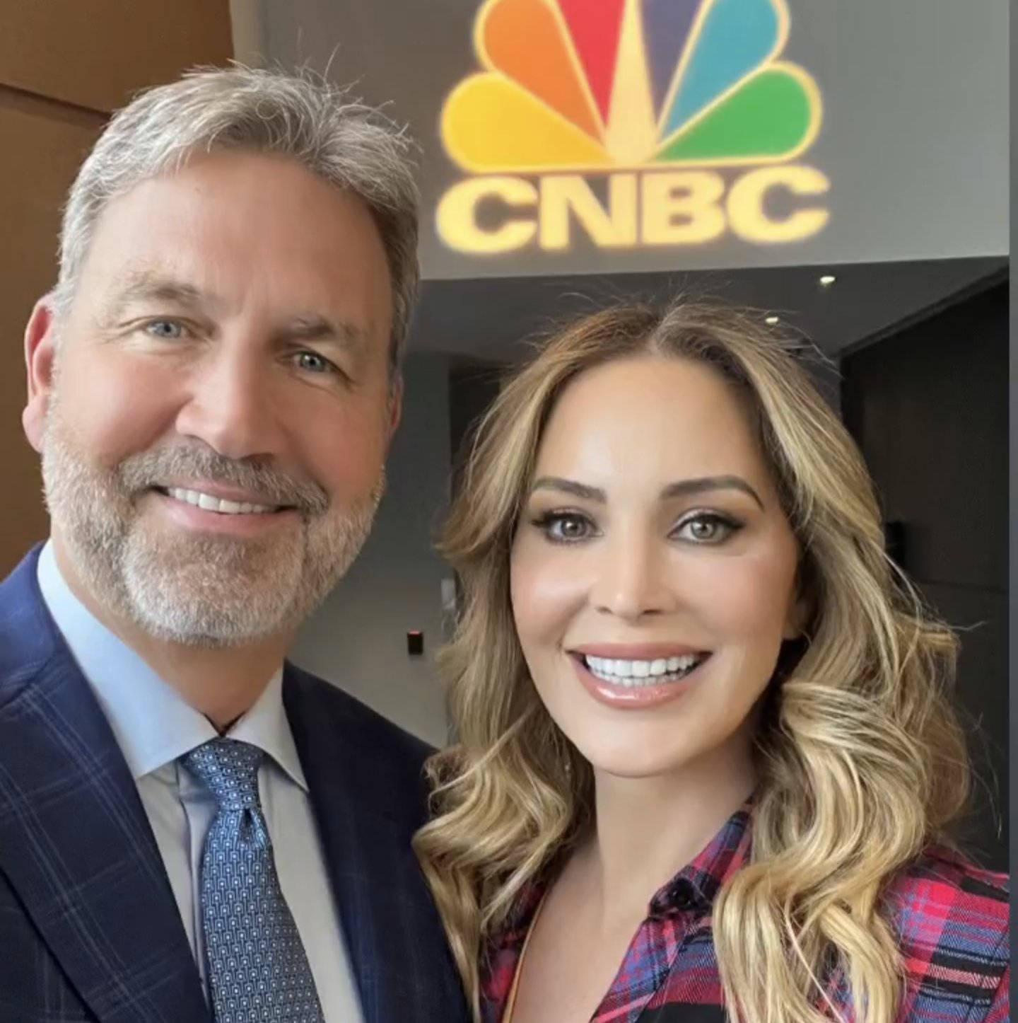 Dan Fitzpatrick on Twitter: "With my lovely wife just before going on @PowerLunch at @CNBC world ...