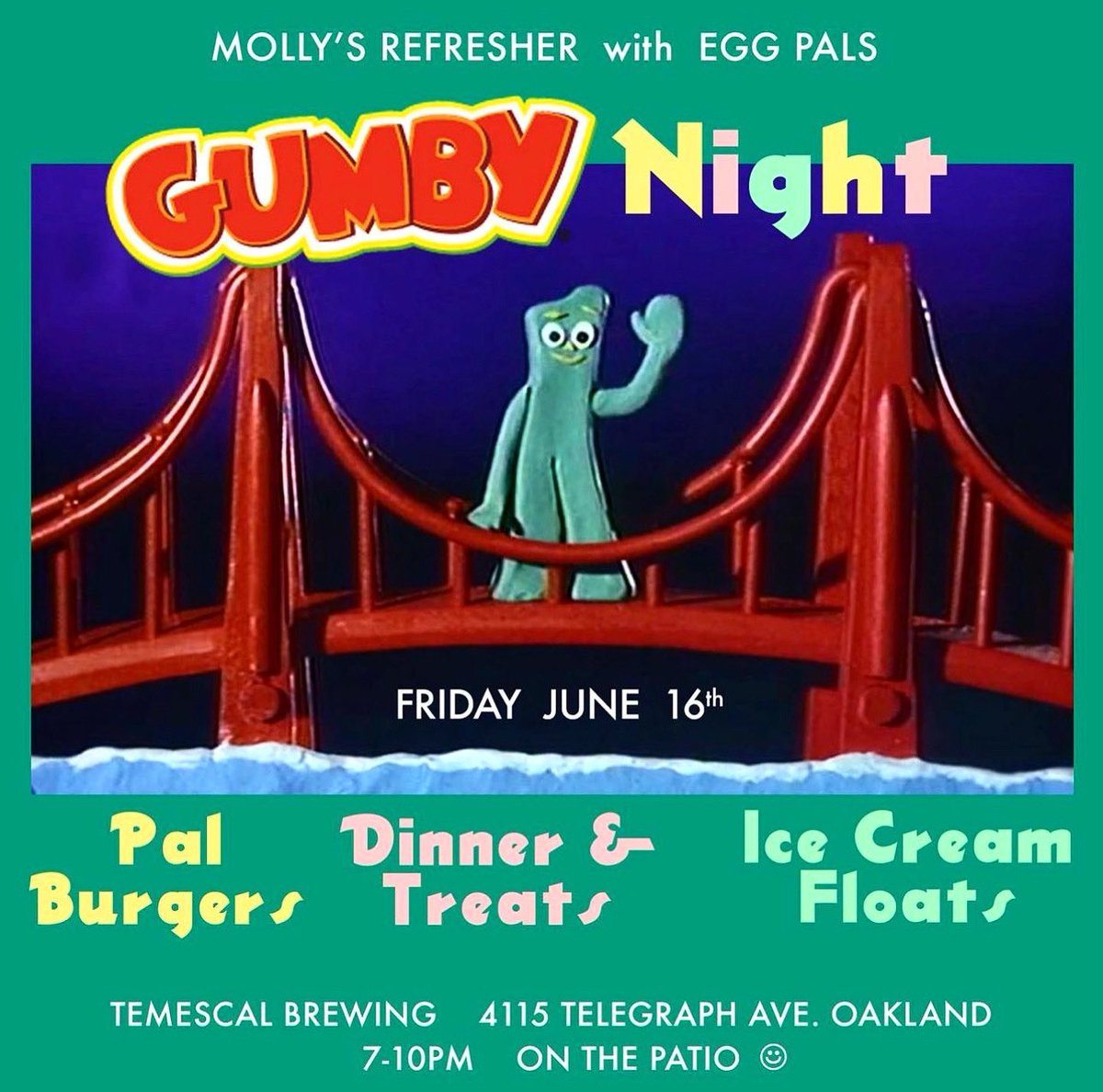 Gumbycentral On Twitter 🌉bay Area Friends🌉 Join Us Next Friday For
