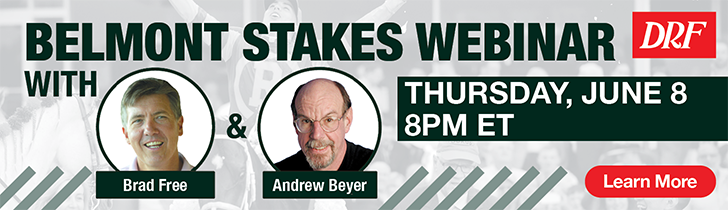 Daily Racing Form on Twitter: "Don't forget about the BELMONT STAKES Webinar w/ Andrew Beyer ...