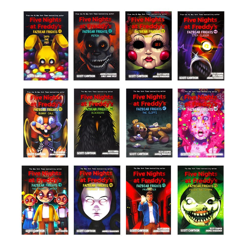 MrYackzu on Twitter: "TODOS Los FAZBEAR FRIGHTS son CANON Lean la contra portada de ellos #FNAF"