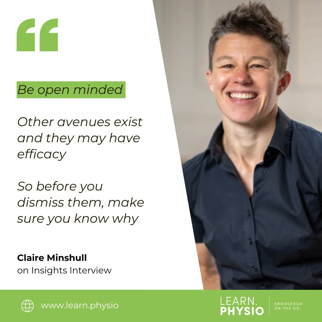 Learn.Physio on Twitter: "There's more to being a good physiotherapist than just your clinical ...