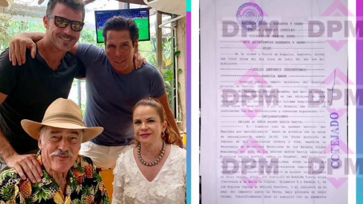 Diario De Yucatán On Twitter ⚡ Revelan Testamento De Andrés García