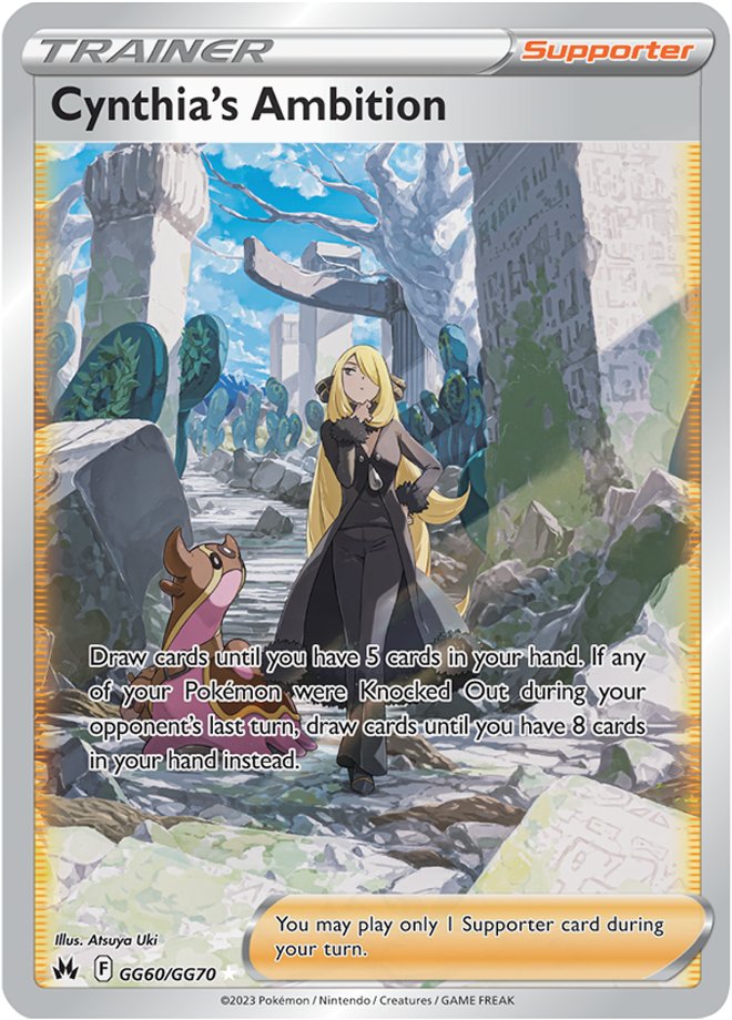 Pokémon TCG on Twitter: "Champion Cynthia appreciation thread