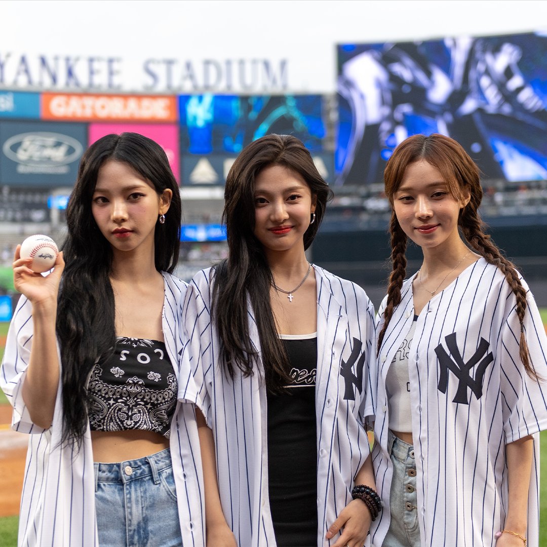 imทูทู 🌶️ on Twitter: "RT @MLB: It's aespa's world. @aespa_official was at Yankee Stadium for ...