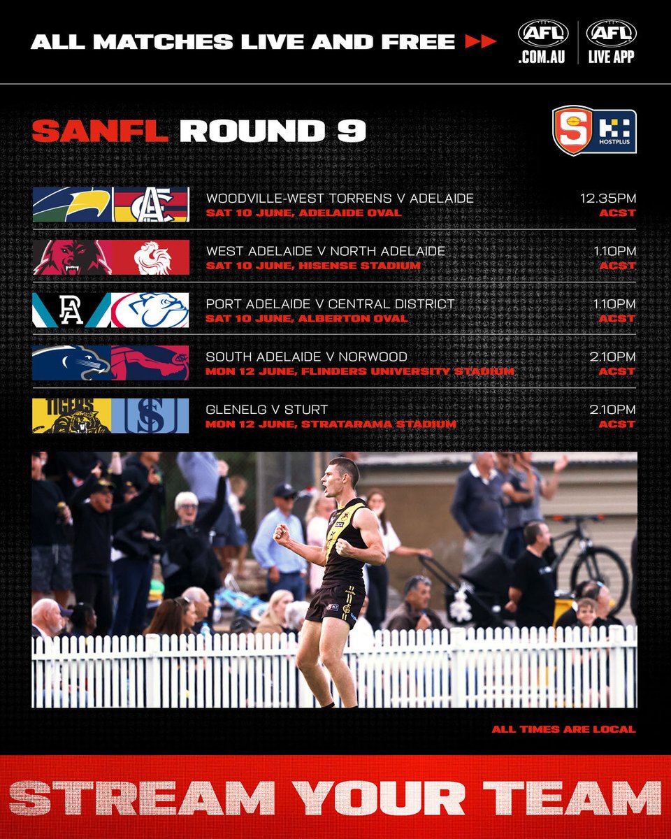 AFL on Twitter: "The state league action kicks off this afternoon in the @VFL 🙌 Stream the ...