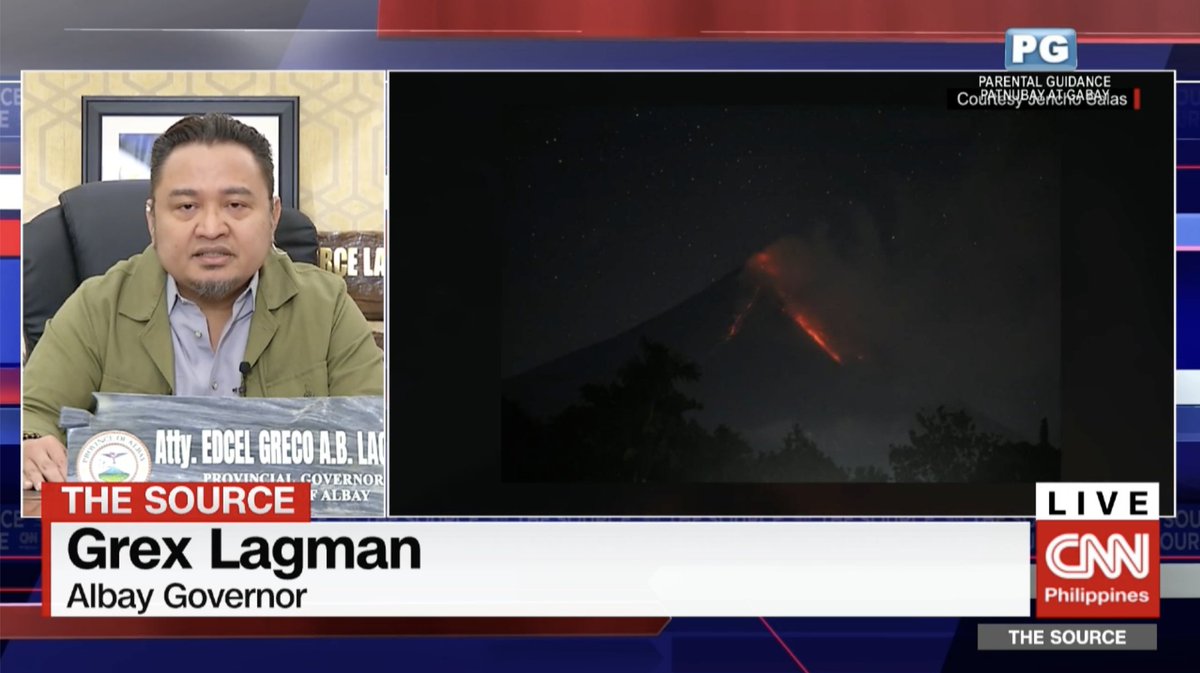 CNN Philippines on Twitter: "THREAD: The local government of Albay orders the evacuation of ...