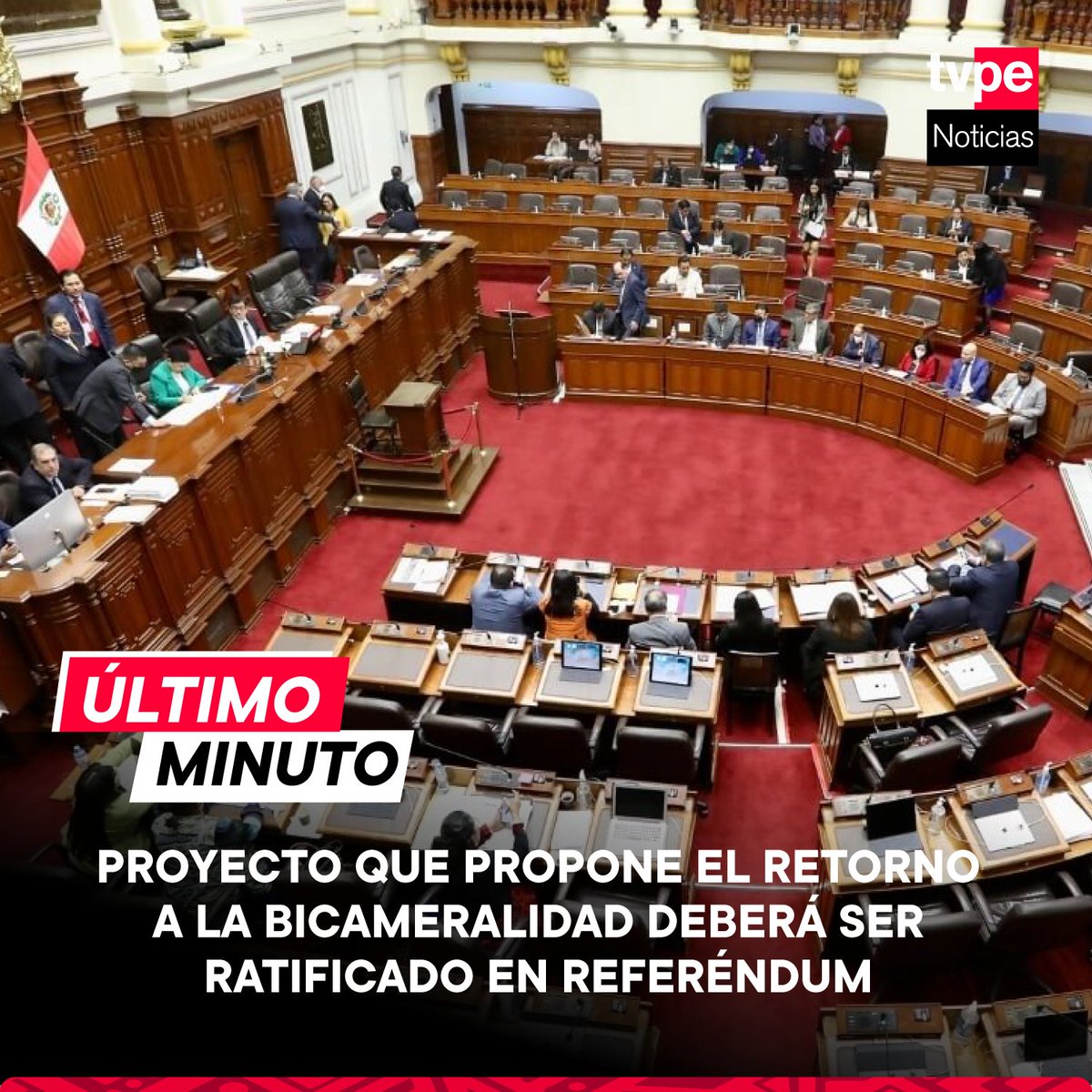 Tvperú Noticias On Twitter 🚨 LoÚltimo Con 86 Votos A Favor El