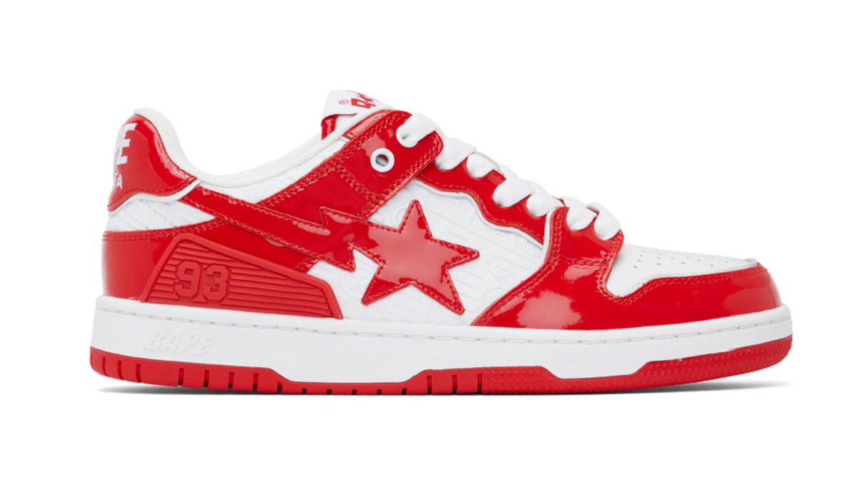 JustFreshKicks on Twitter: "NEW BAPE Sk8 Sta #5 M2 Red:https://bit.ly/3P2HvLF Blue:https://bit ...