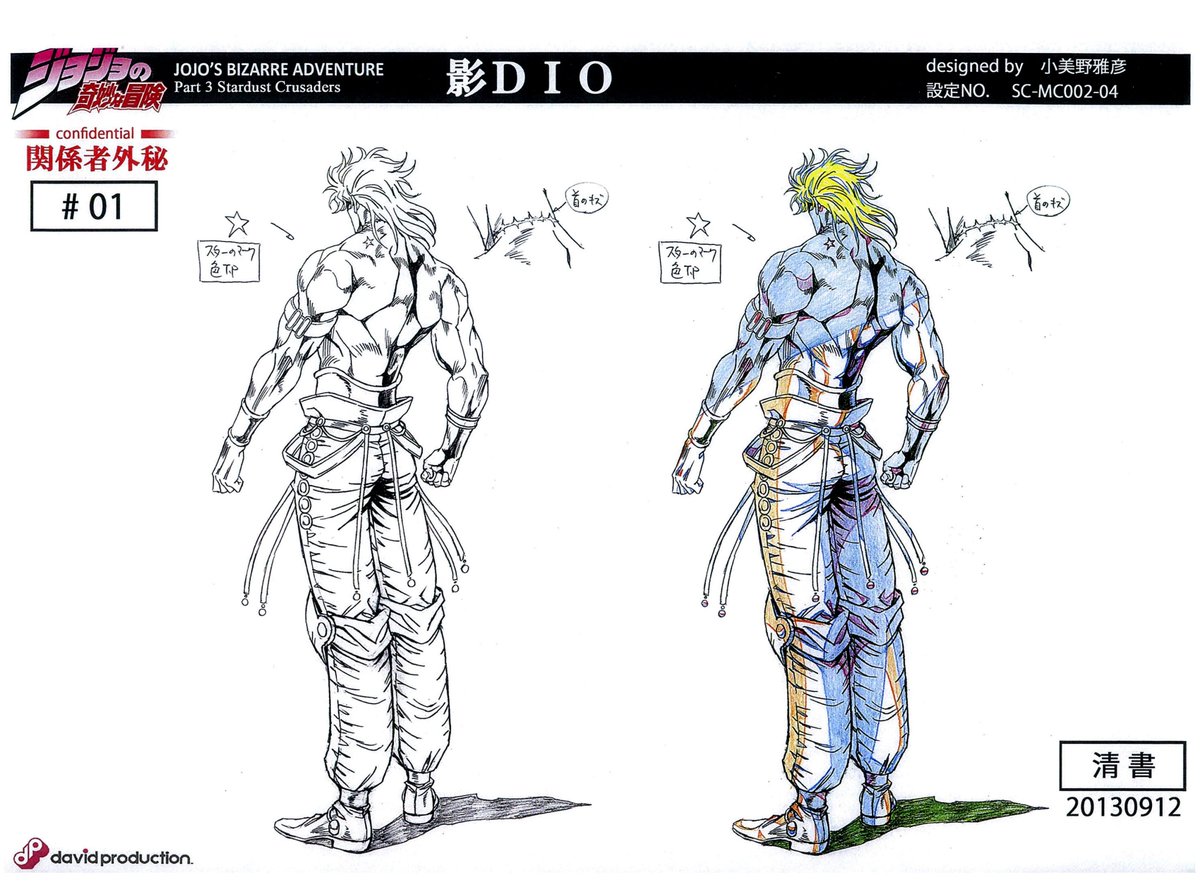 JoJo's Bizarre Visual Designの漫画