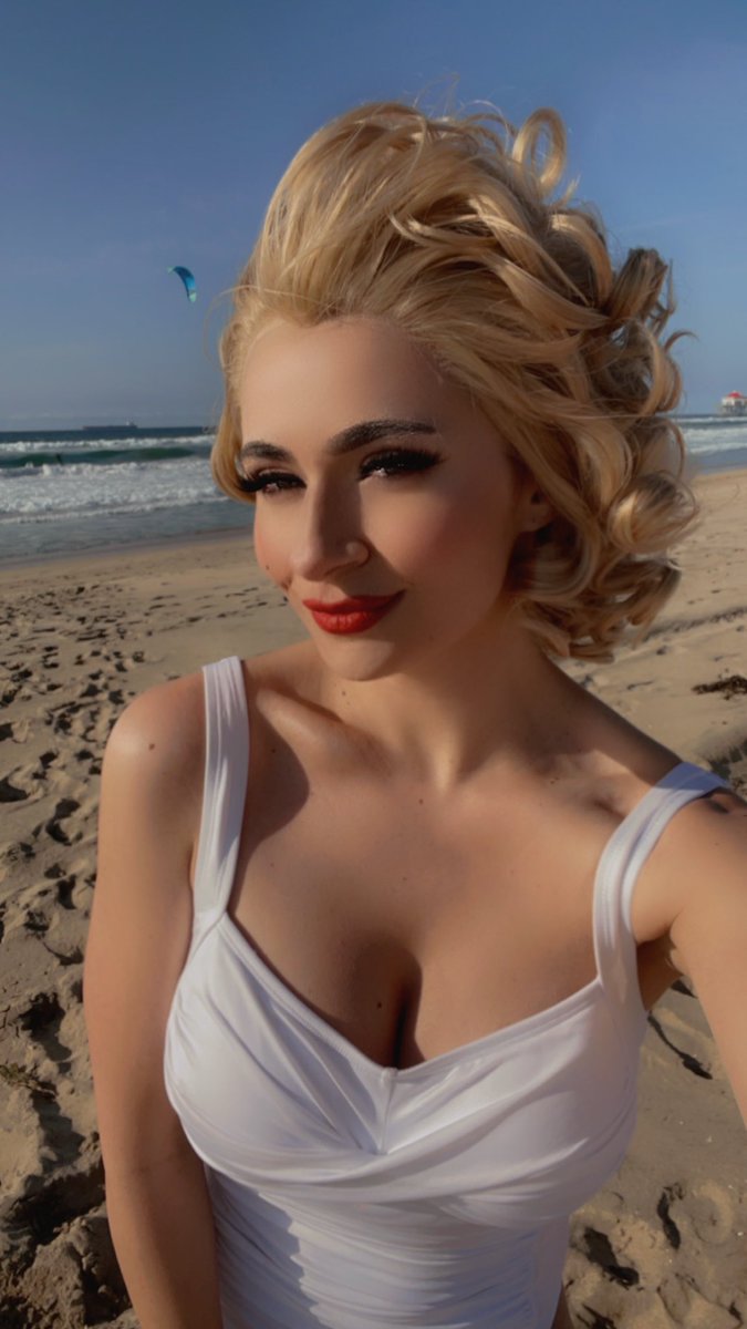 thatstarwarsgirl on Twitter: "That’s a wrap for my Marilyn Monroe beach shoot!🏖️📸 See you all ...
