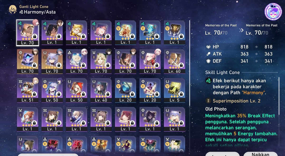 POMPOMFESS | LAPAK GACHA SW 📌 on Twitter: "pompom! Wta, untuk lc tingyun sama asta udah bener ...