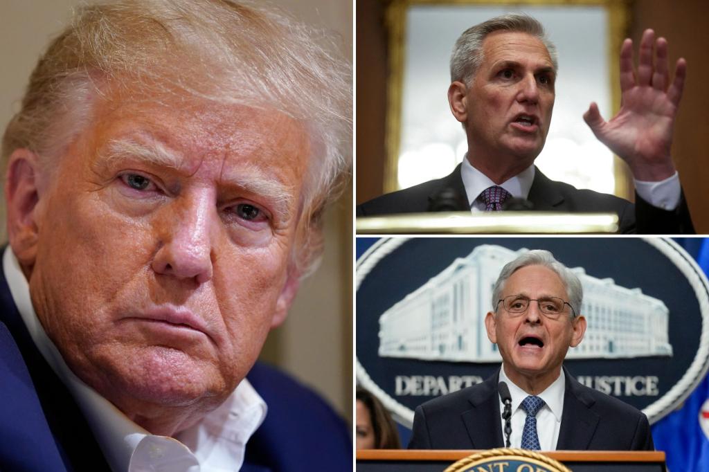 New York Post on Twitter: "GOP lawmakers blast Biden for ‘weaponization’ of DOJ after Trump ...