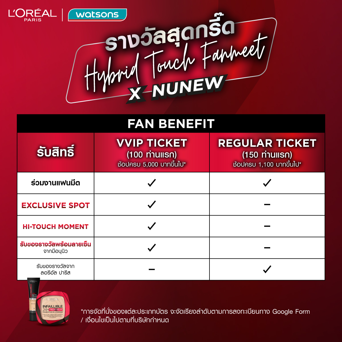 L'Oréal Paris TH on Twitter: "⭐ลงทะเบียนได้ที่นี่ https://forms.gle/onprWixvJd1KT7pX7…"