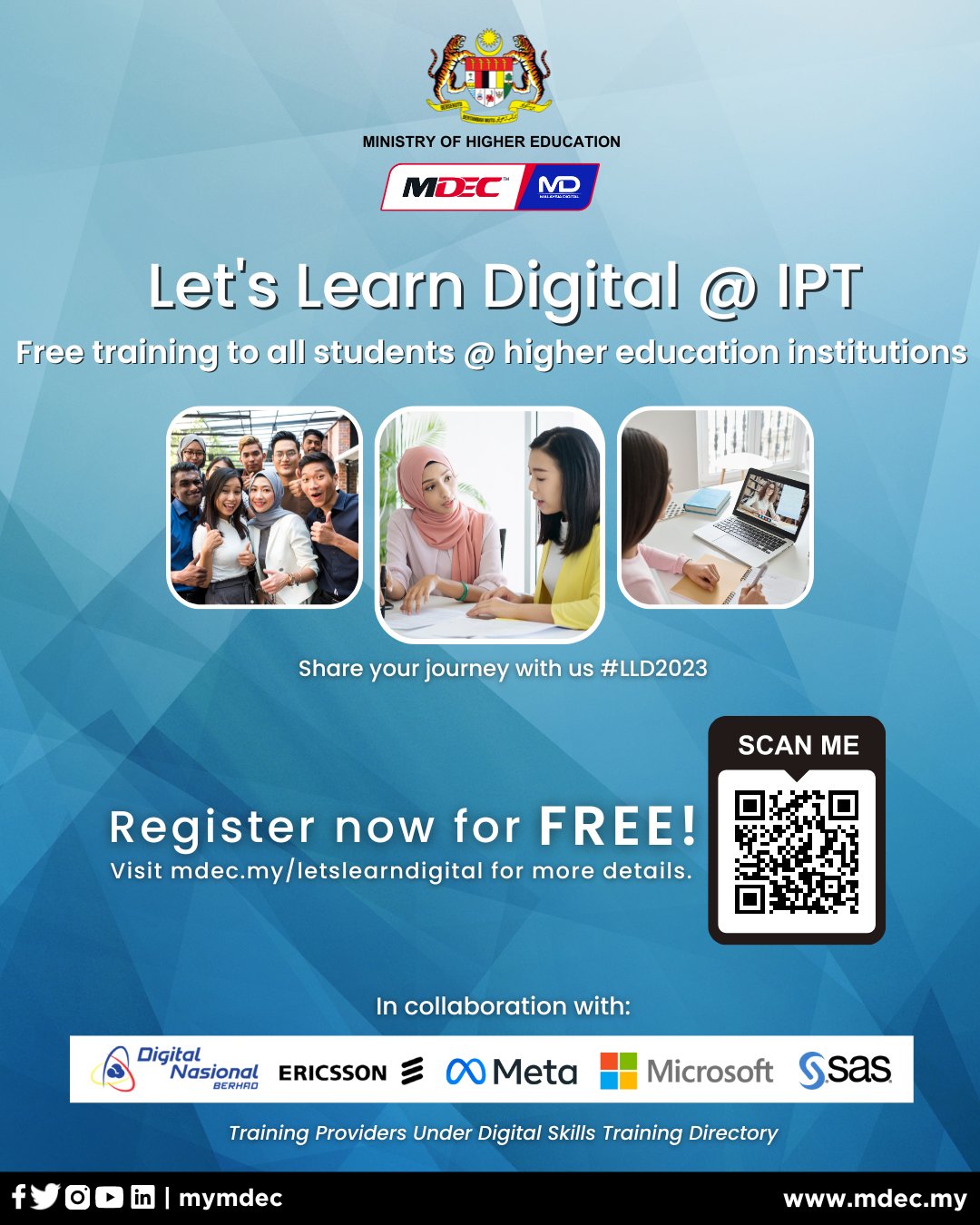 Malaysia Digital Economy Corporation on Twitter: "Let's Learn Digital @ IPT is back! FREE ...