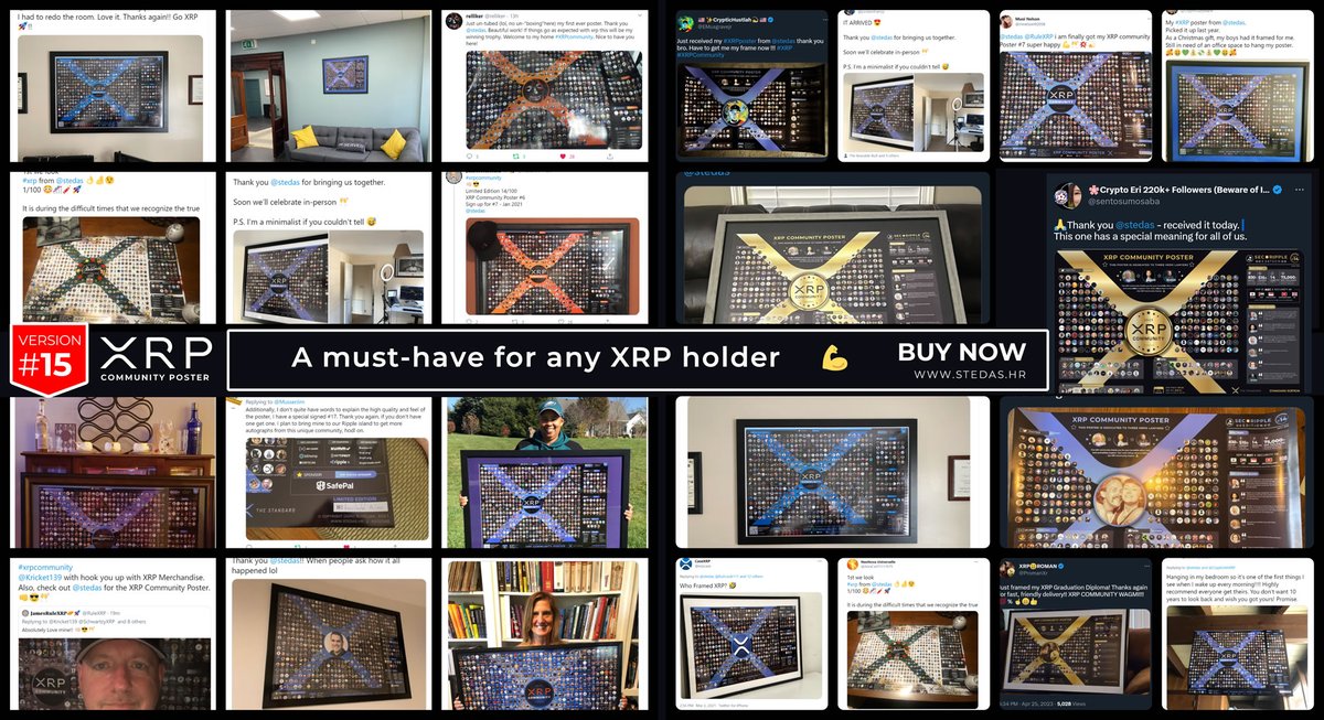 XRP_Cro 🛸 on Twitter: " ️Join the XRP Community members who adore the epic XRP Community Poster ...