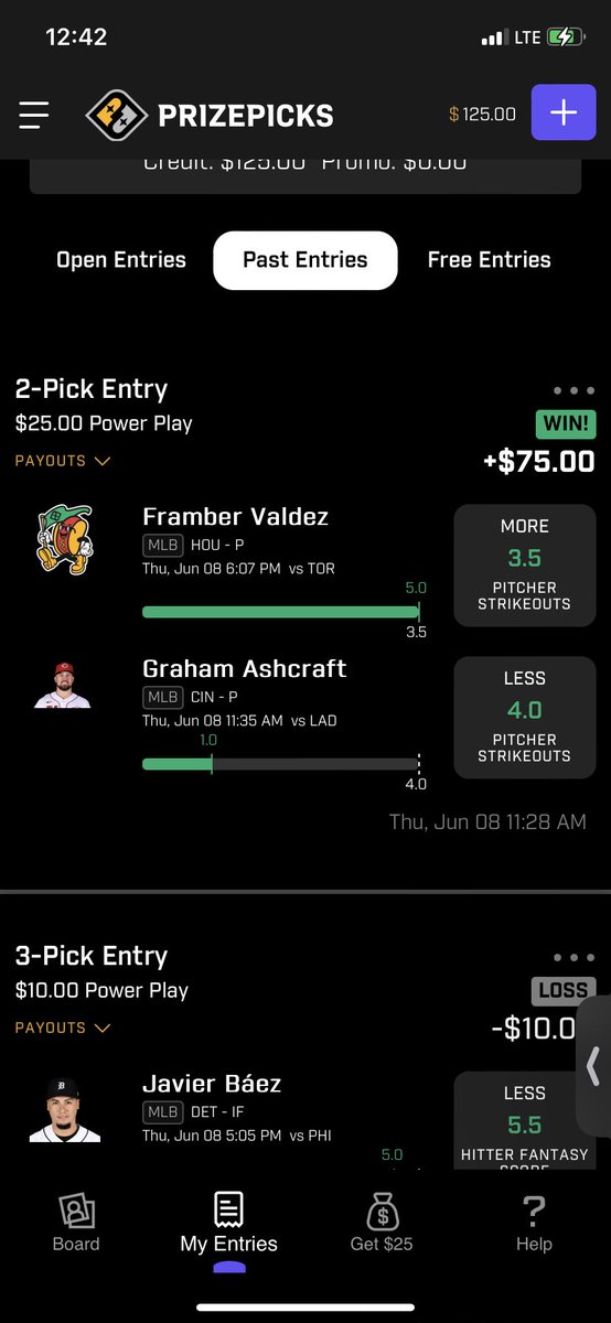Matt Downs on Twitter: "RT @JeremyWilson23: @DGFantasy another successful day!! #prizepicks"