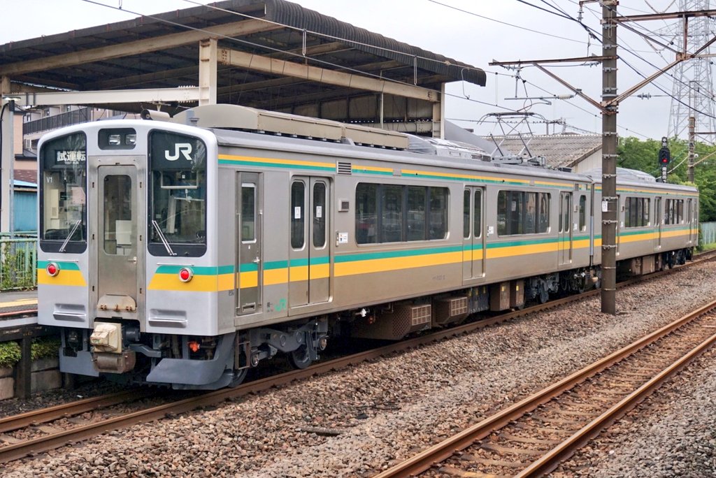 びっぱー'23 on Twitter: "中原電車区(横ナハ)南武支線E127系0番台V1編成回送＆試運転@武蔵中原、川崎新町"