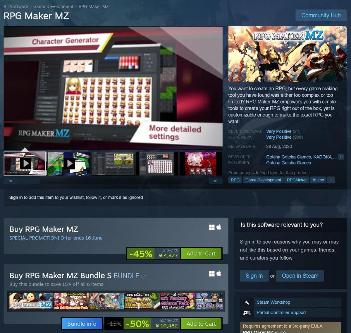 RPGMakerSeries on Twitter: "Maker series titles are on SALE now! Don't miss out this BIG deal ...