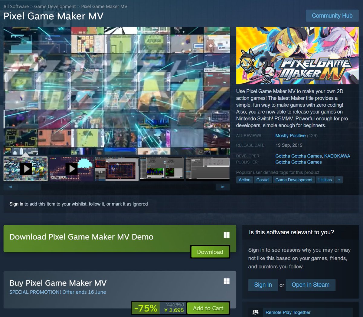 RPGMakerSeries on Twitter: "Maker series titles are on SALE now! Don't miss out this BIG deal ...