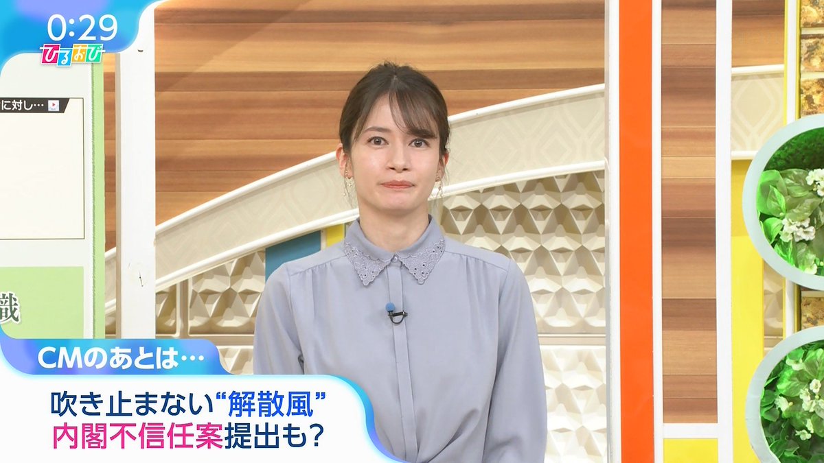 城丸香織 on Twitter: "吹きやまぬ“解散風” https://newsdig.tbs.co.jp/articles/-/533814…"