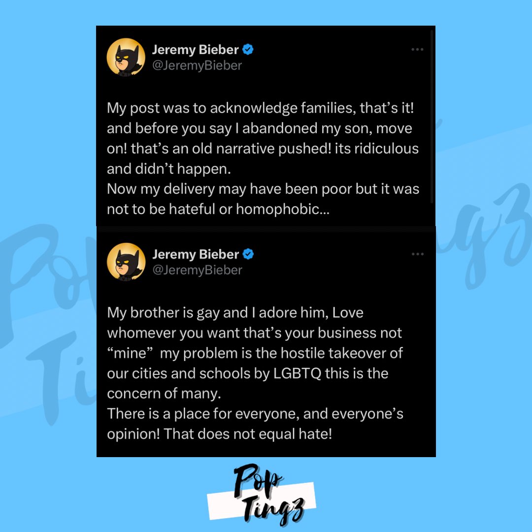 Pop Tingz On Twitter Justin Biebers Father Jeremy Bieber Excuses