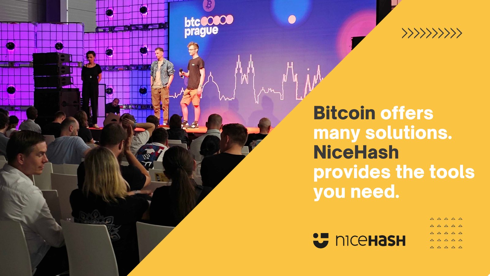 NiceHash on Twitter: "The stage is set. @BtcPrague kicks off today! Come and meet our team and ...