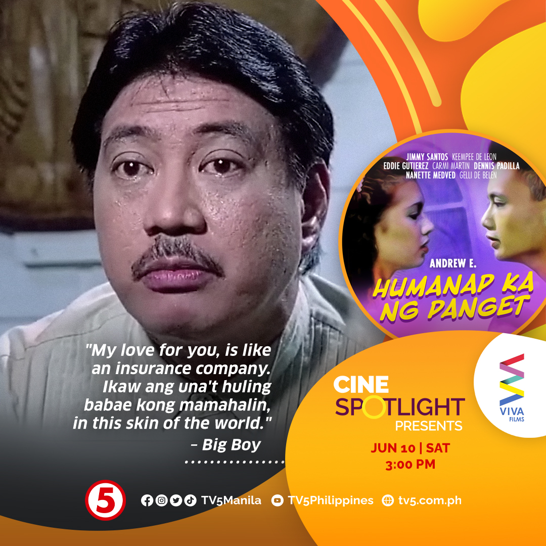 TV5 on Twitter: "Hugot lines ba kamo? Isa si Jimmy Santos sa mga OG lodi natin pagdating diyan ...