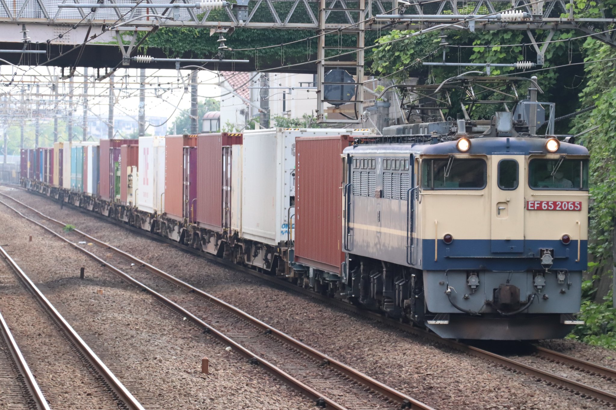 SS-20💮🎙️ on Twitter: "2023/6/8 4072レ EF65 2065+コキ16車 1091レ EF65 2066+コキ19車 3064レ EH500-4+コキ20車 配 ...